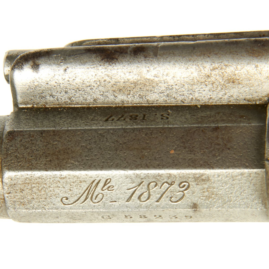Original French Model MAS 1873 Revolver Dated 1877 - Serial Number 582 ...