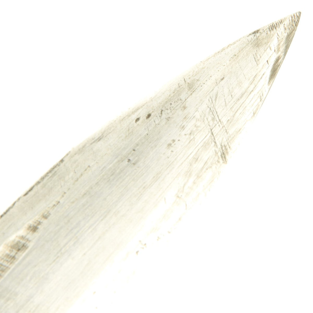 Original Victorian Era Tibetan Silver and Bone Hilted Dagger with Orna ...