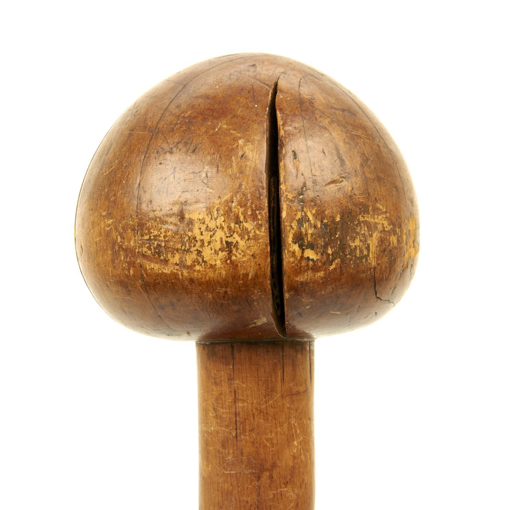 Original Zulu Wars Wooden Knobkierie with Leather Grip - Circa 1879 ...