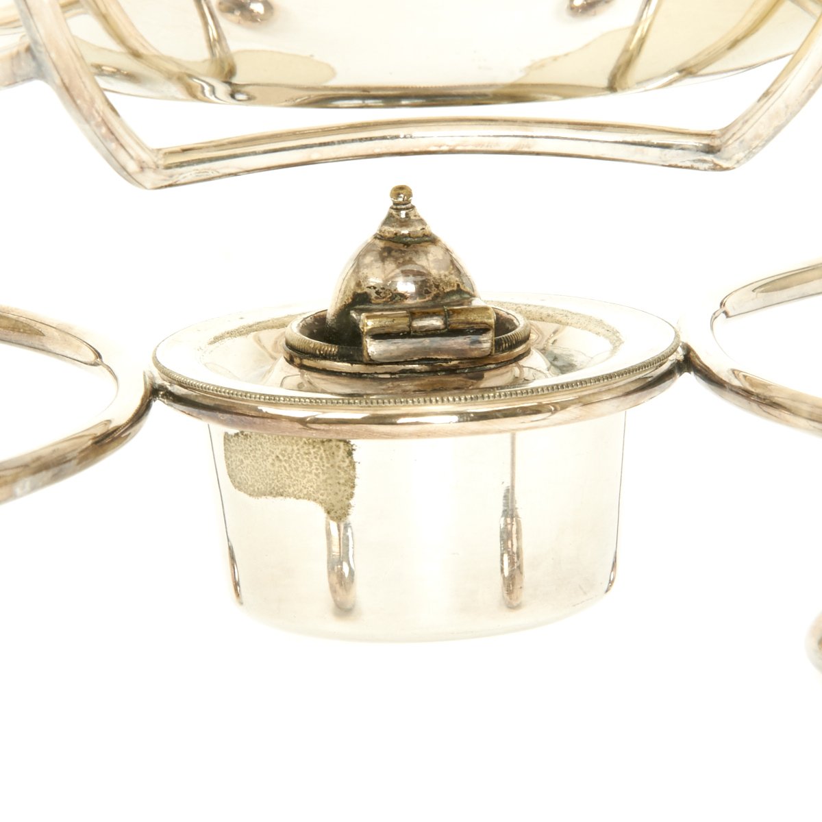 Original British WWI Silver Plated Military Presentation Trench Tea Se ...