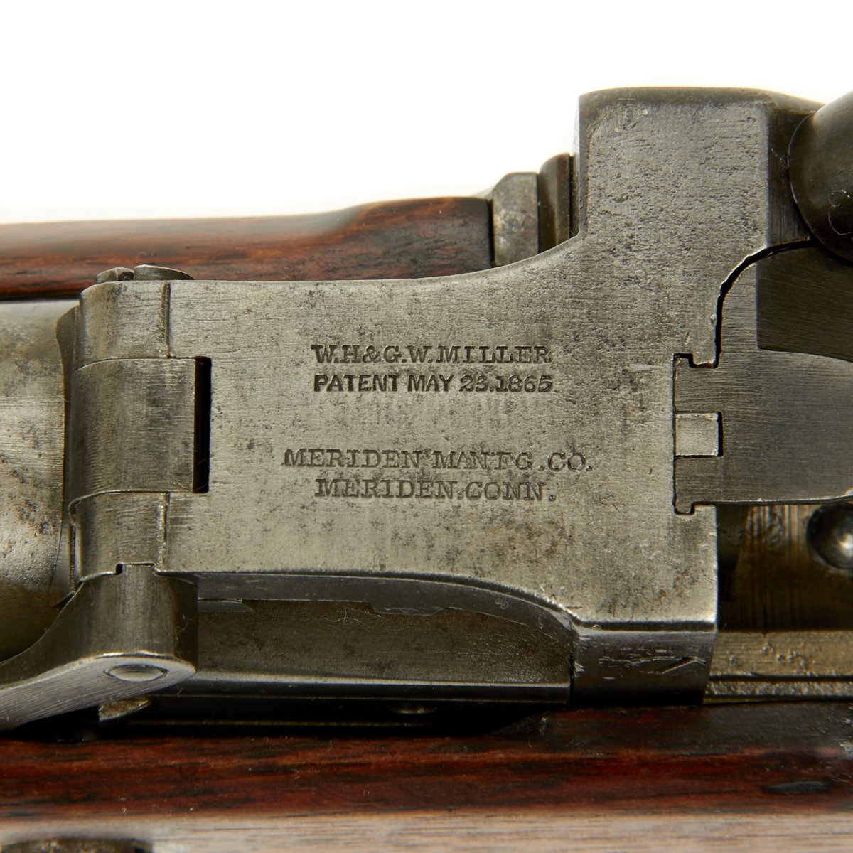 Original Springfield M-1863 Rifled Musket Converted to Miller Patent B ...
