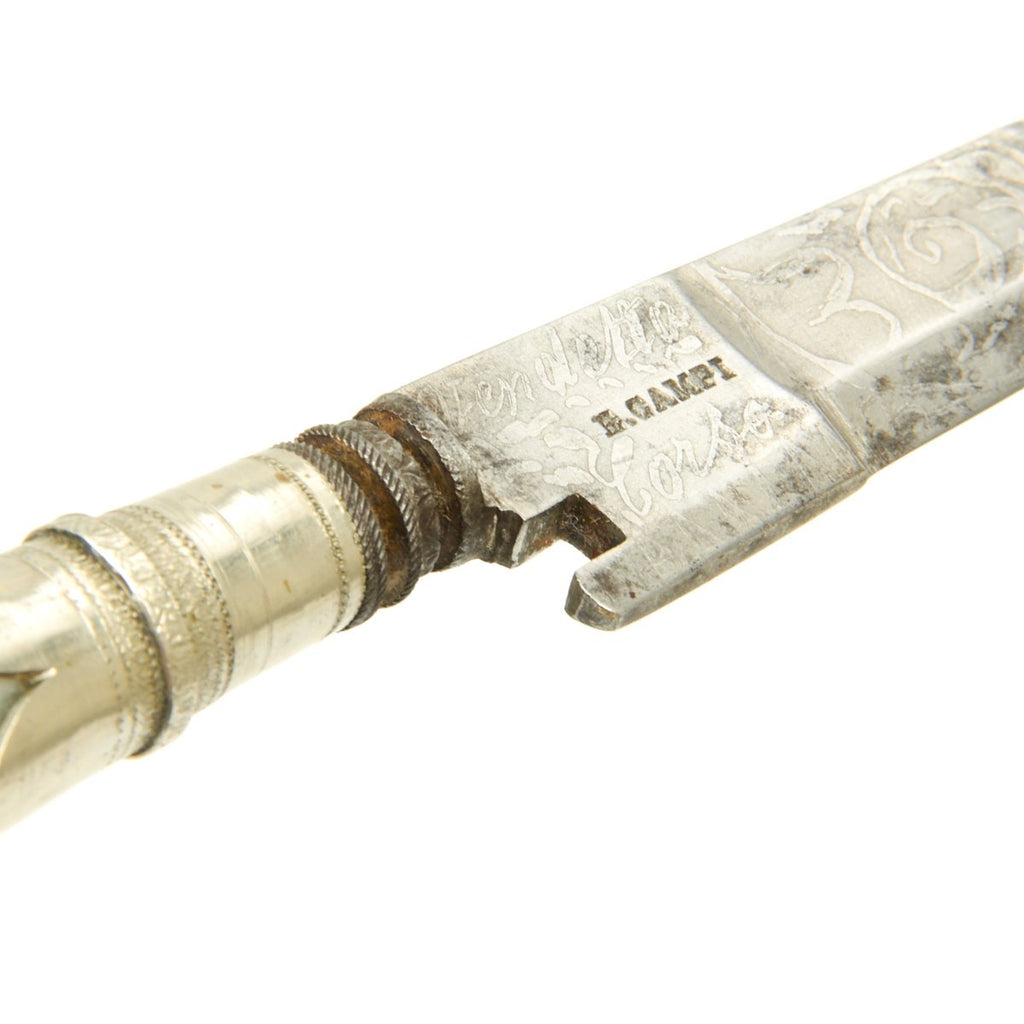 Original Early 19th Century Italian Vendetta Stiletto Dagger with Scab ...