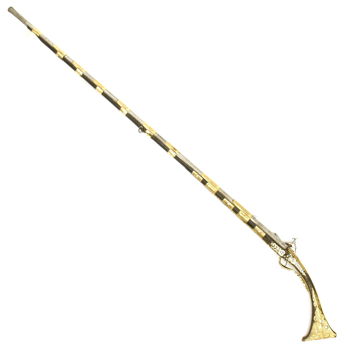 Original Balkan Miquelet Tanchika Long Musket circa 1790 Signed SPERAN ...