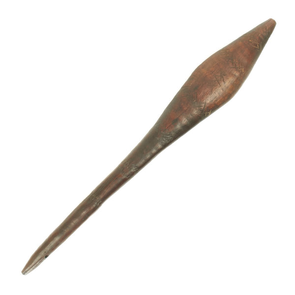 Original Australian Aboriginal "Waddy" War Club - Victorian Era ...