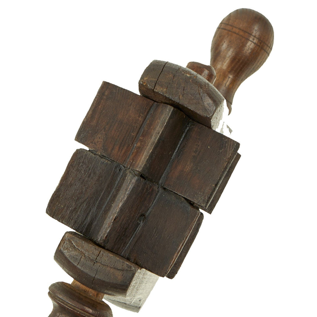 Original British Victorian Era London Police Wooden Alarm Rattle Marke ...