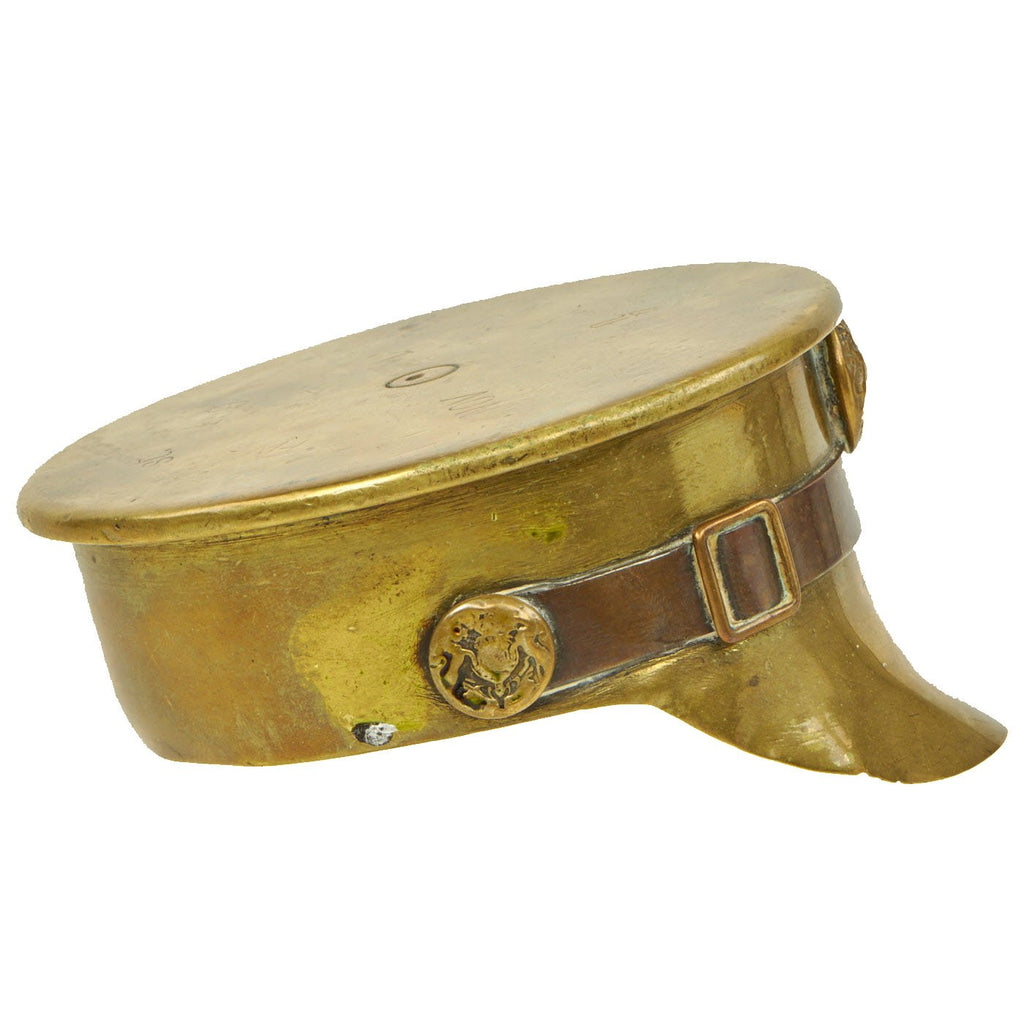 Original British WWI Trench Art Brass Powder Compact Circa 1914 ...