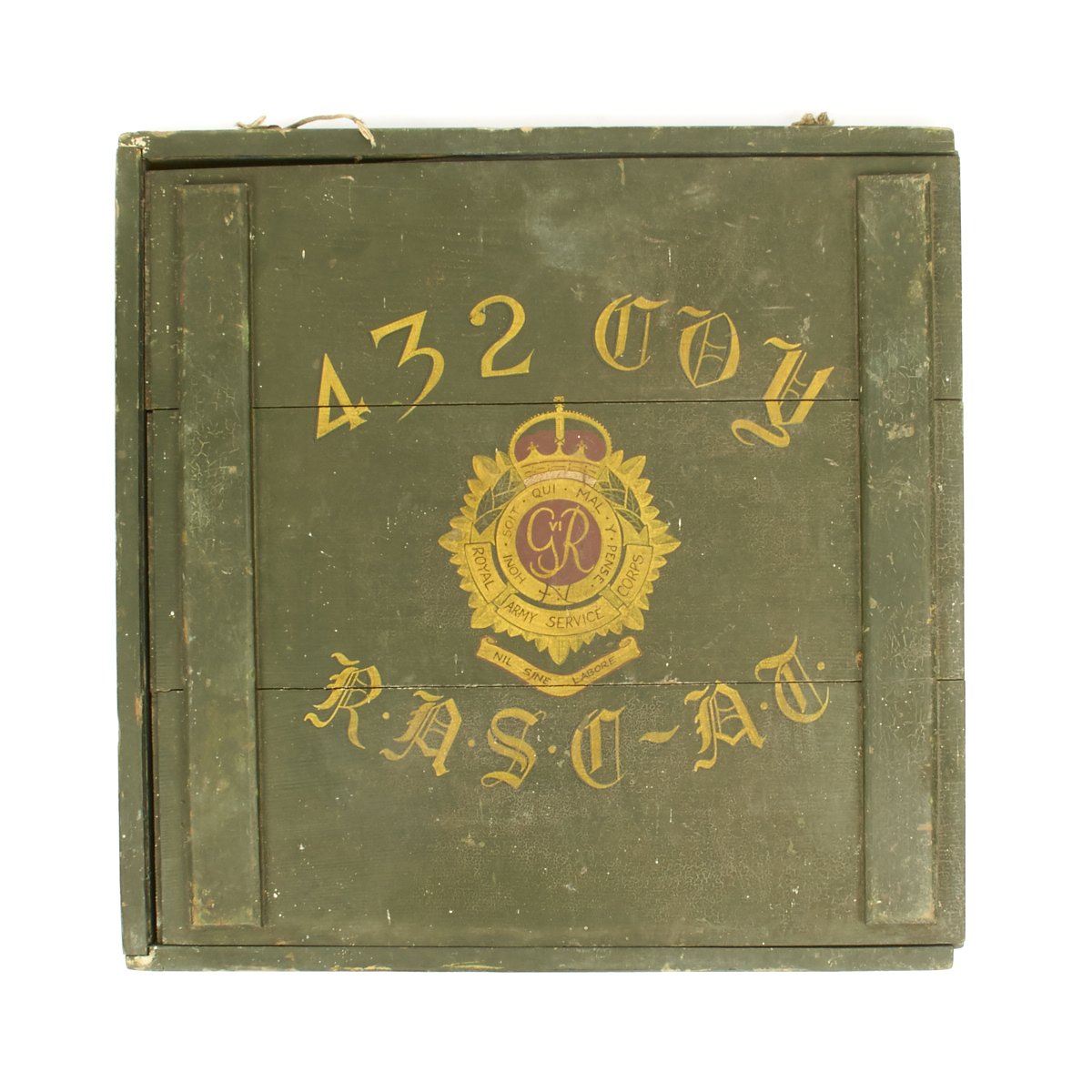 Original WWII British Army Pre D-Day Depot Gate Sign with Sliding Pane ...