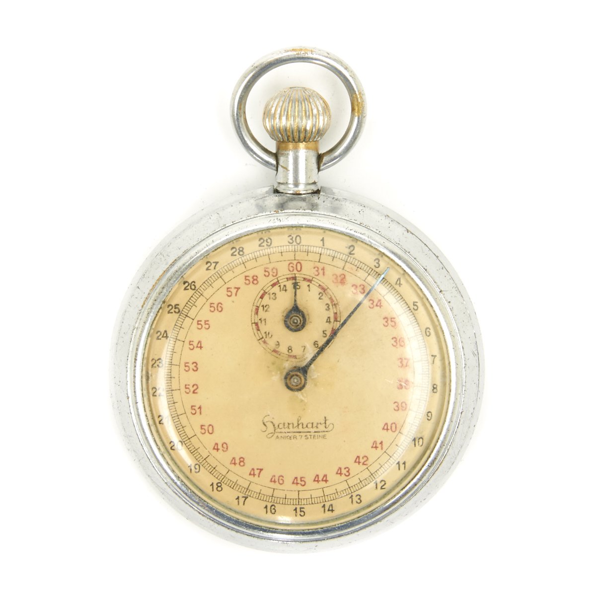 Original German WWI U-boat Torpedo Timer Stop Watch by Hanhart - Named ...