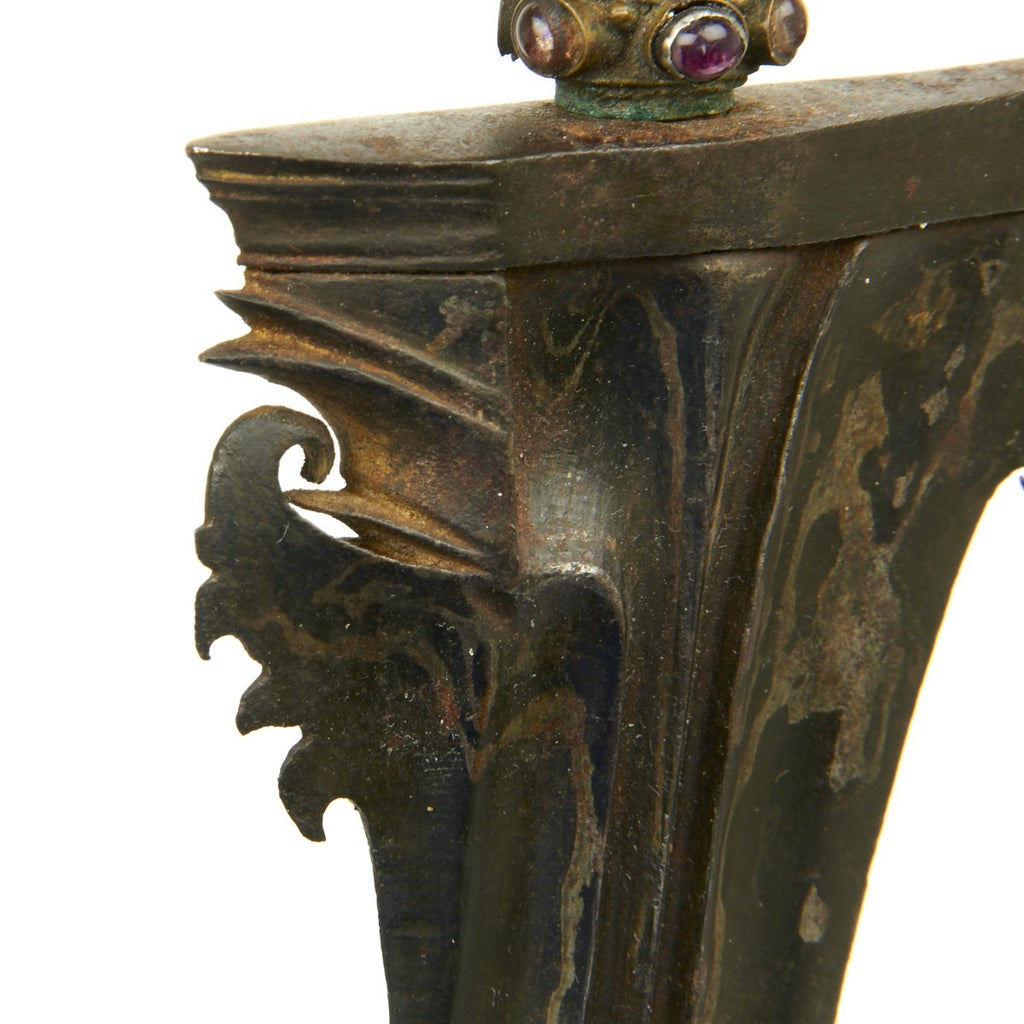 Original 17th Century Rangda Ritual Ivory Handle Kris Dagger from Isla ...