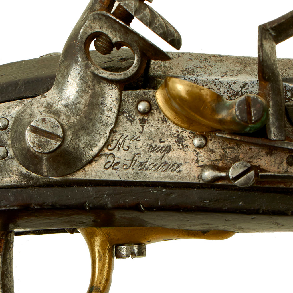 Original French Napoleonic Model An XIII Flintlock Cavalry Pistol made ...
