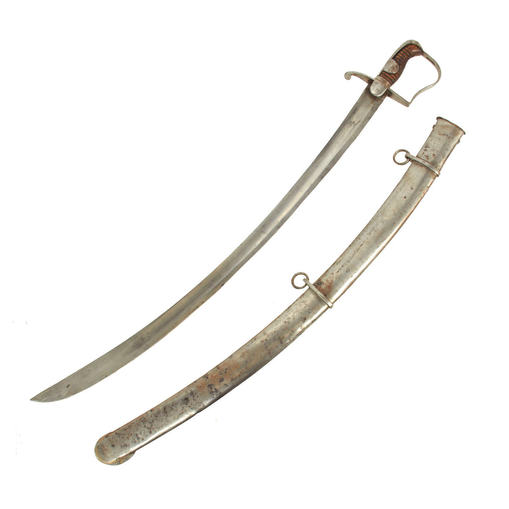 Original British Napoleonic Trooper P-1796 Light Dragoon Saber with Sc ...