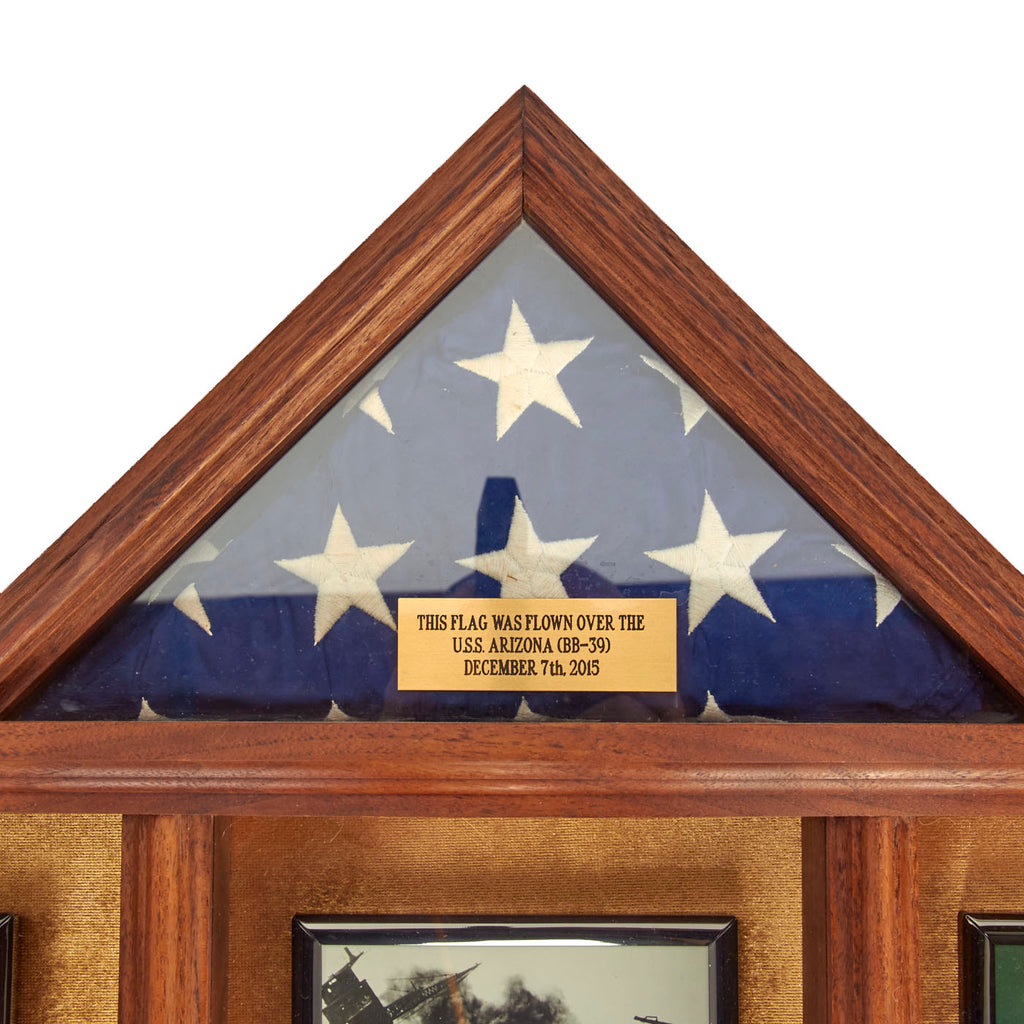 Original U.S. WWII Pearl Harbor USS Arizona Ship Superstructure Fragme ...