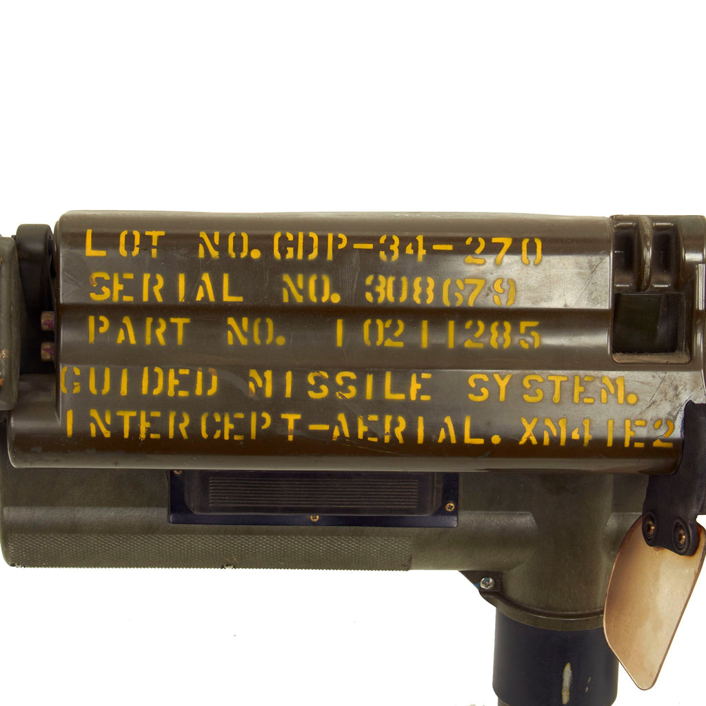 Original U.S. Vietnam War INERT Early XM41E1 Marked “M41A3” FIM-43 Red ...