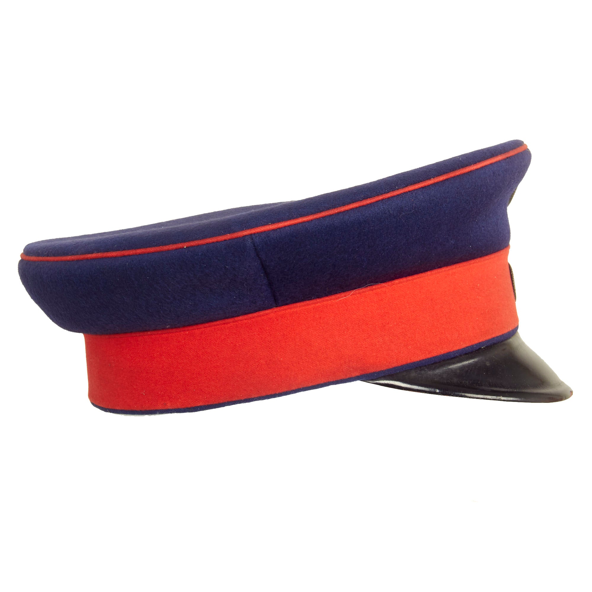 Original Imperial German WWI Prussian Dark Blue Infantry EM/NCO Visor ...