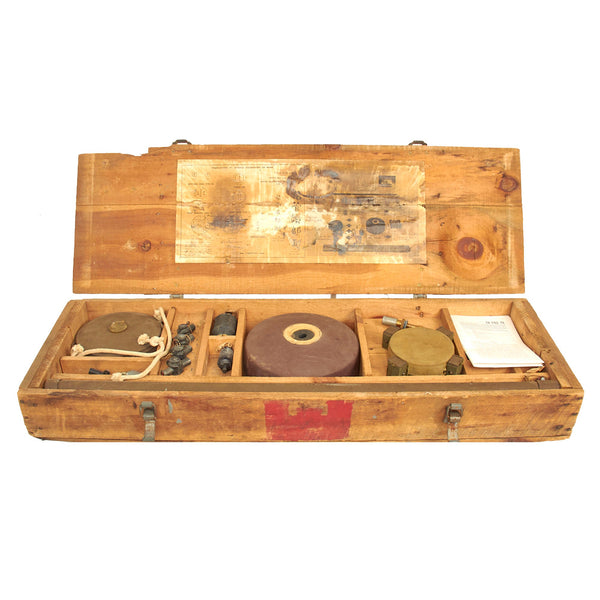 Original U.S. WWII Japanese Mine Training Aid Set No.2 in Crate ...