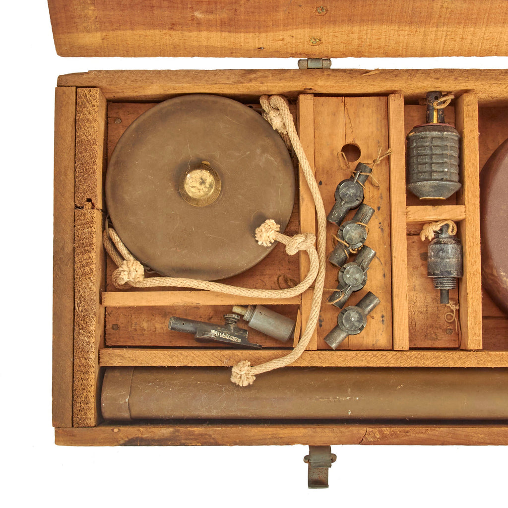 Original U.S. WWII Japanese Mine Training Aid Set No.2 in Crate ...
