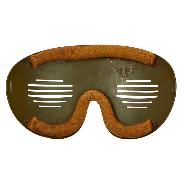 Original British WWI Tank Crew Splatter Mask Vented Shield Insert ...