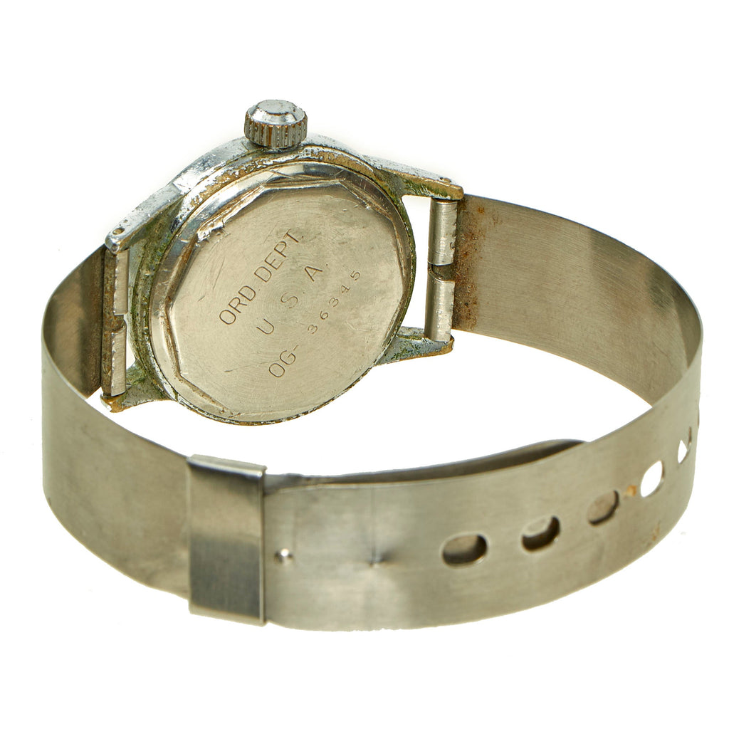 Original U.S. WWII Ordnance Department Wrist Watch by Waltham With Ori ...