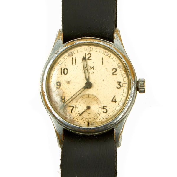 Original German WWII Wehrmacht D-H Wrist Watch by Silvana - Fully ...