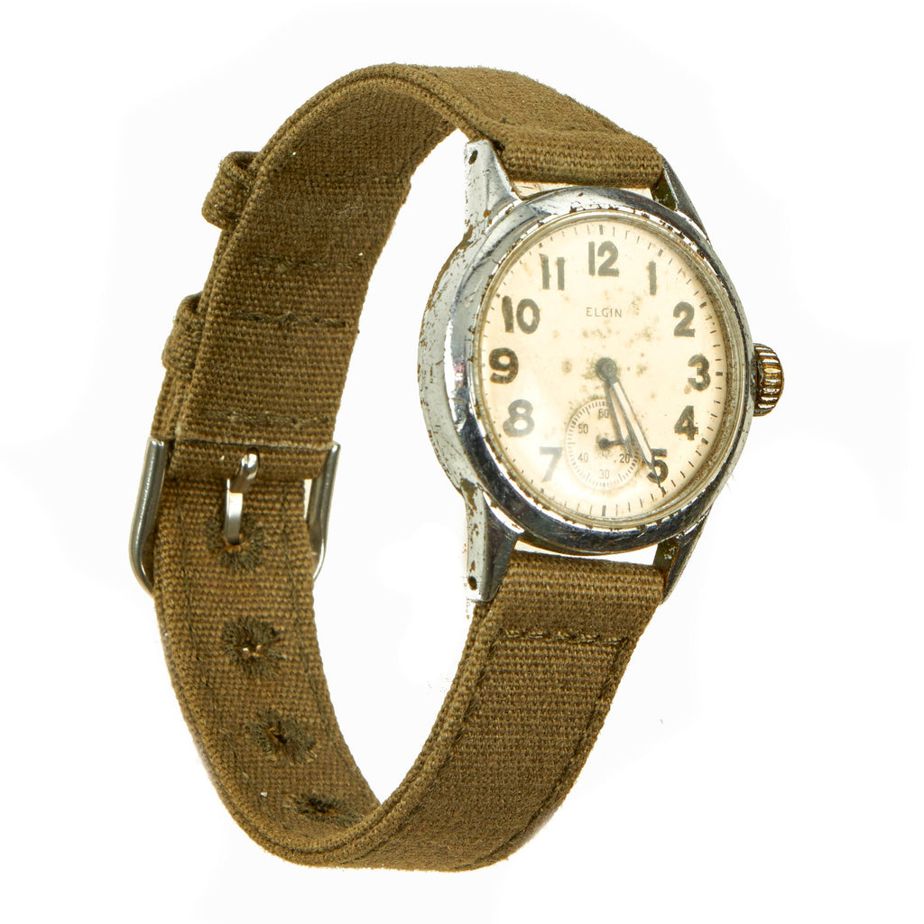 Original U.S. WWII Ordnance Department Wrist Watch by Elgin - Fully Fu ...