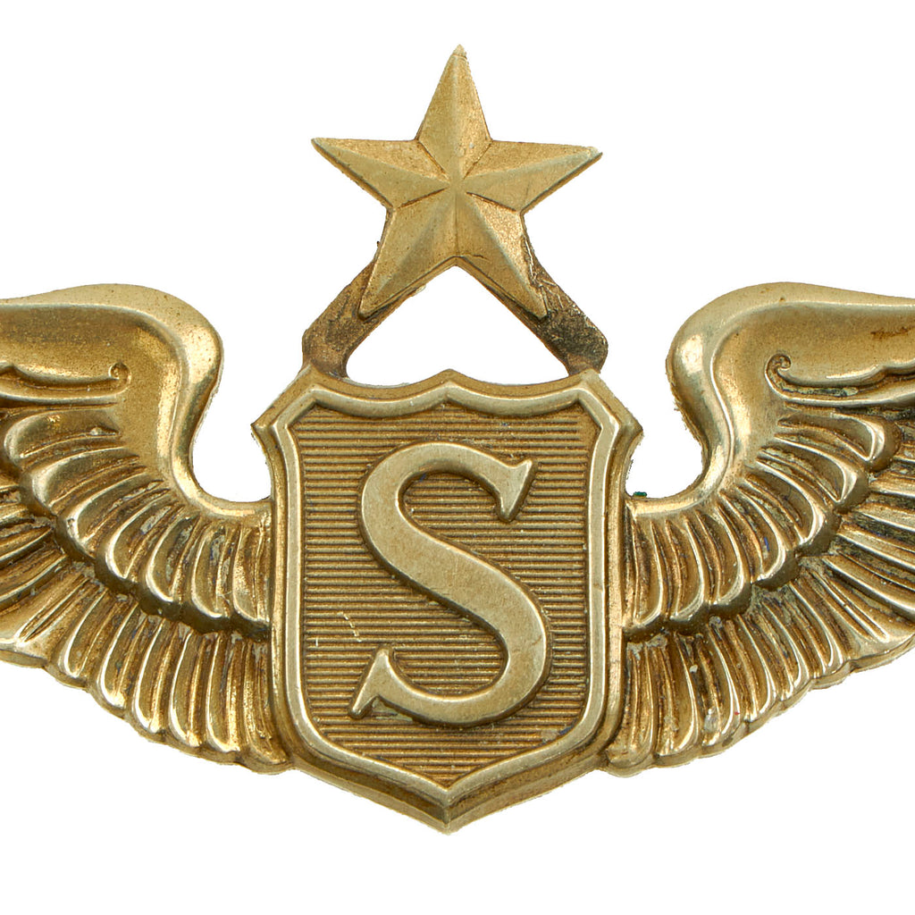 Original U.S. WWII Army Air Forces USAAF Senior Service Pilot Wings by ...