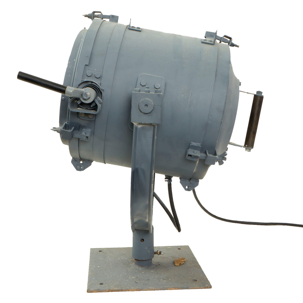 Original U.S. WWII Navy 12 Inch Signaling Searchlight by Curtis Lighti ...