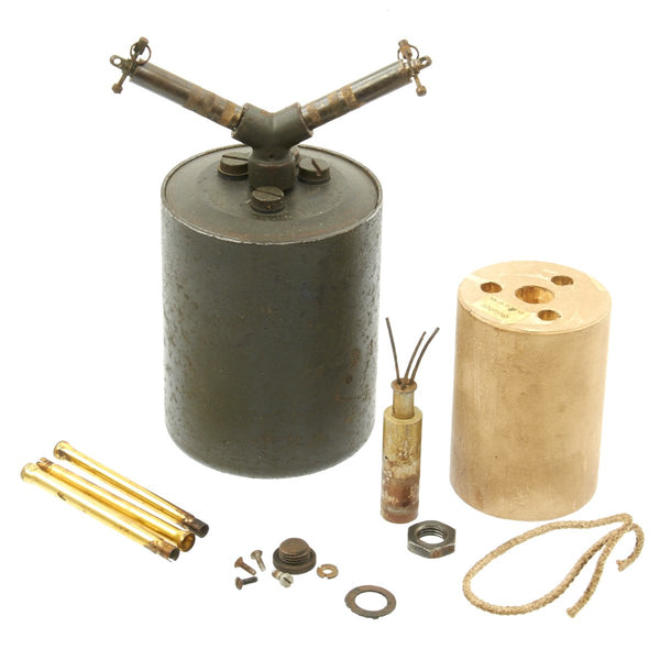 Original WWII German 1938 Bouncing Betty S-Mine with Shrapnel and Mock ...