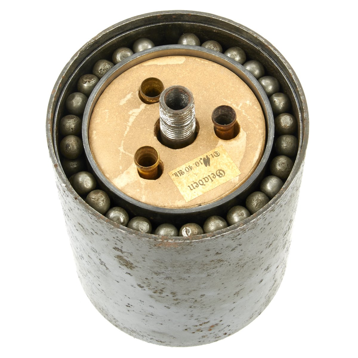 Original WWII German 1938 Bouncing Betty S-Mine with Shrapnel and Mock ...