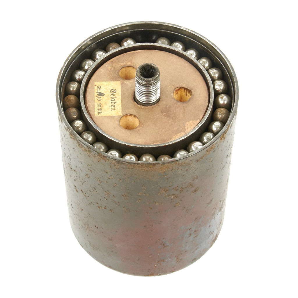 Original WWII German 1938 Bouncing Betty S-Mine with Shrapnel and Mock ...