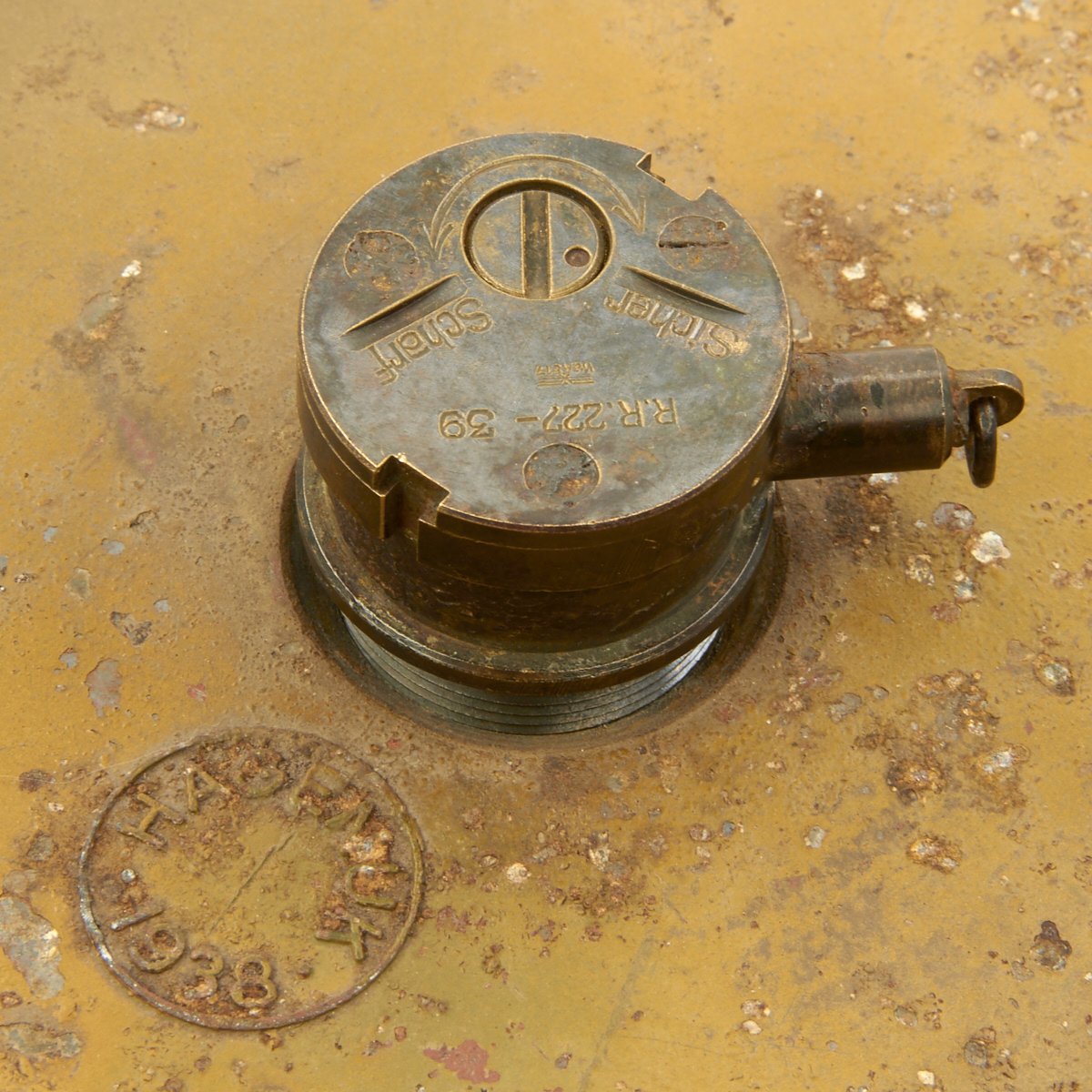 Original German WWII Anti-Tank Tellermine T.Mi.35 Inert Mine by HAGENU ...