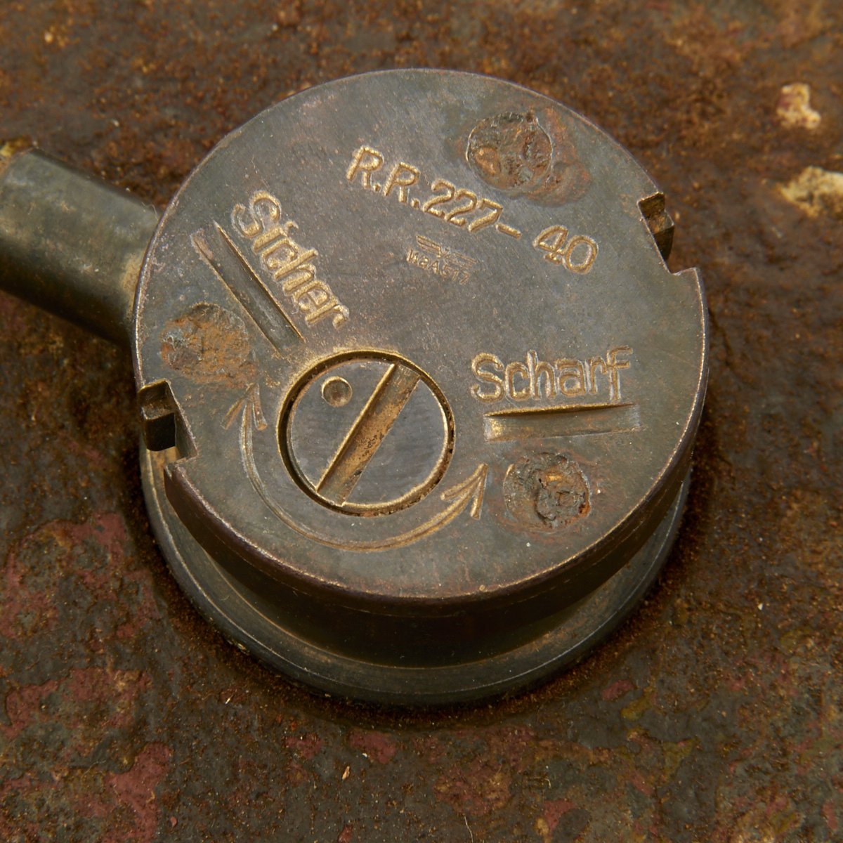 Original German WWII Anti-Tank Tellermine T.Mi.35 Inert Mine by HAGENU ...