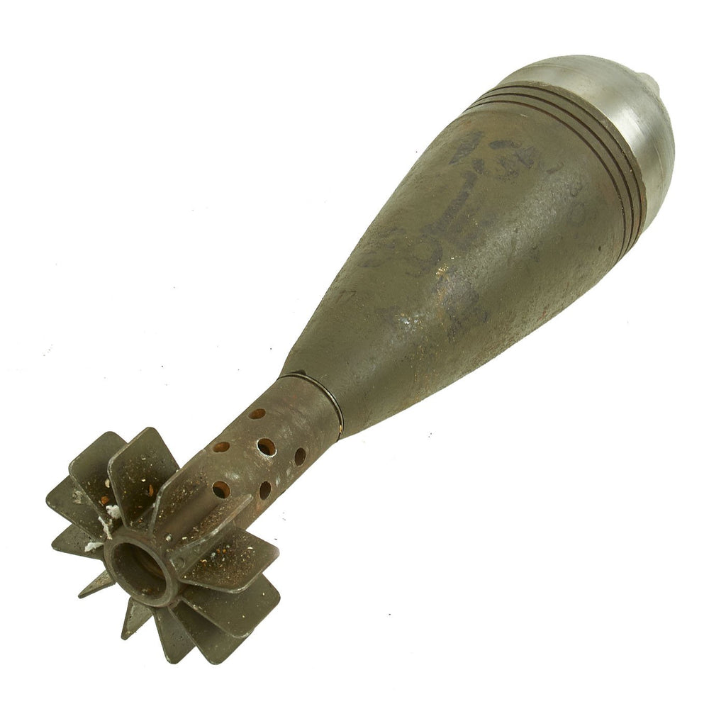 Original German WWII Inert Wgr. 39 HE-Frag Bouncing Mortar Round for 8 ...