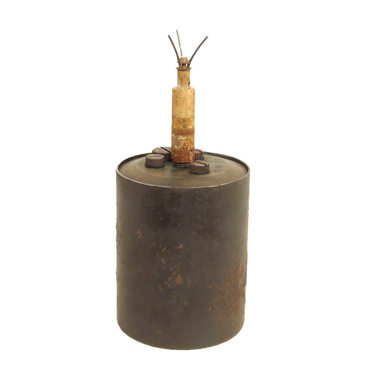 Original WWII German Bouncing Betty S-Mine with Shrapnel, Grass Blade ...