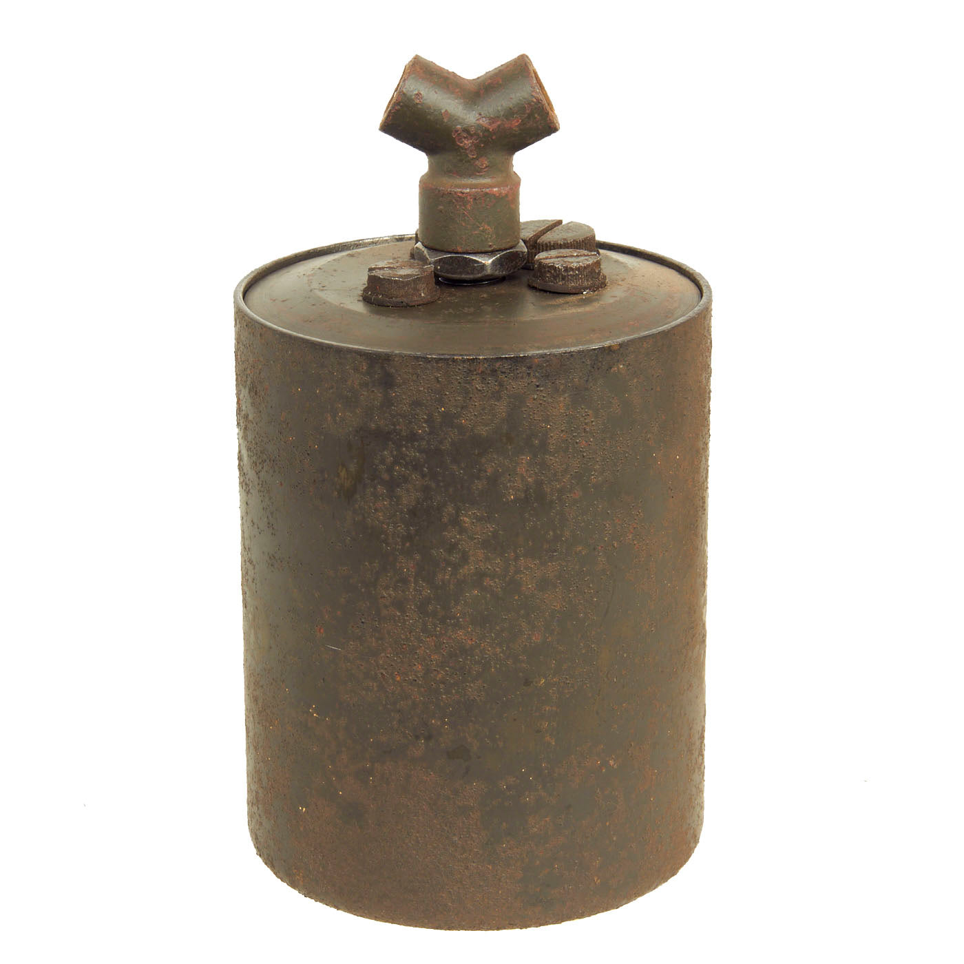 Original WWII German 1940 dated Bouncing Betty S-Mine with Shrapnel an ...