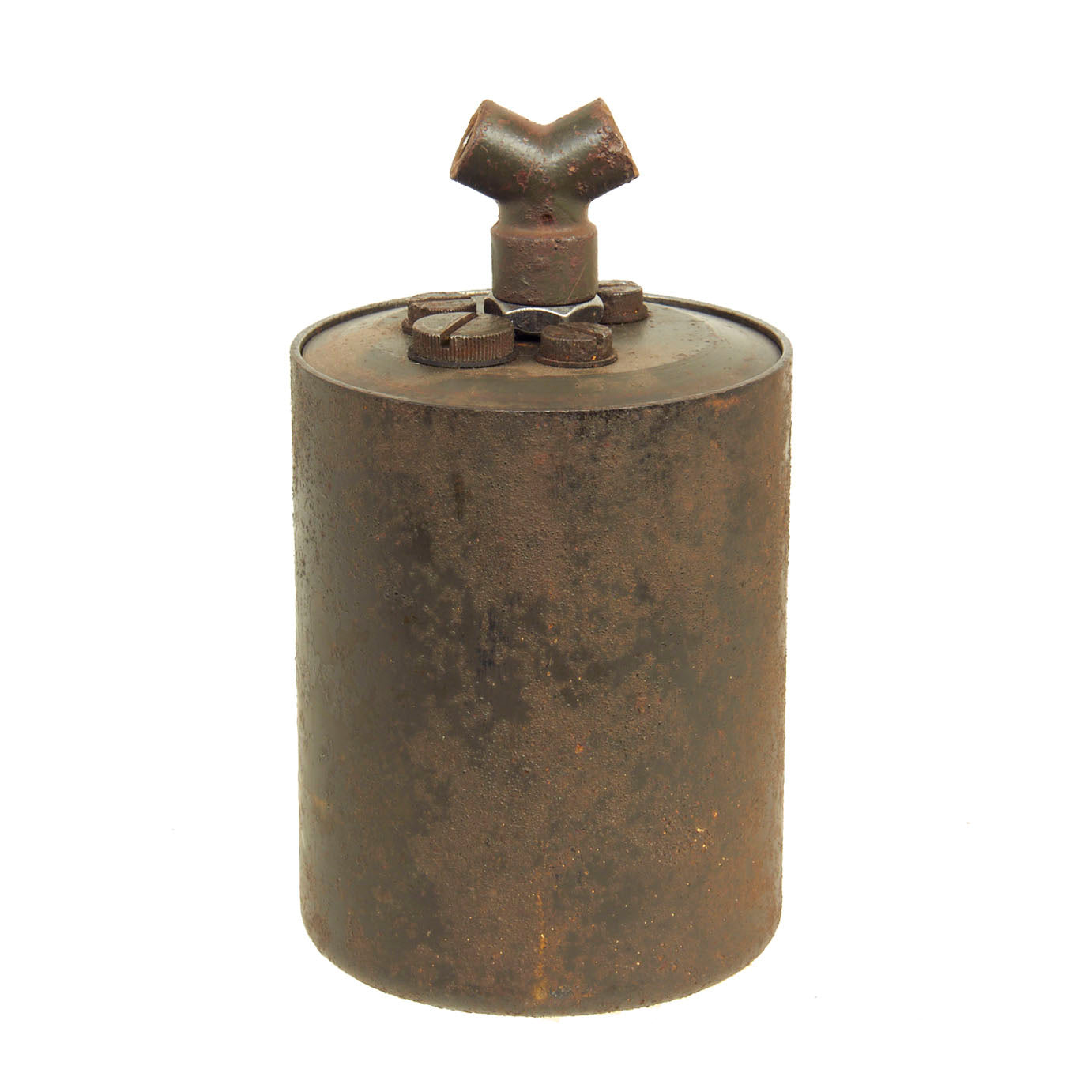Original WWII German 1940 dated Bouncing Betty S-Mine with Shrapnel an ...
