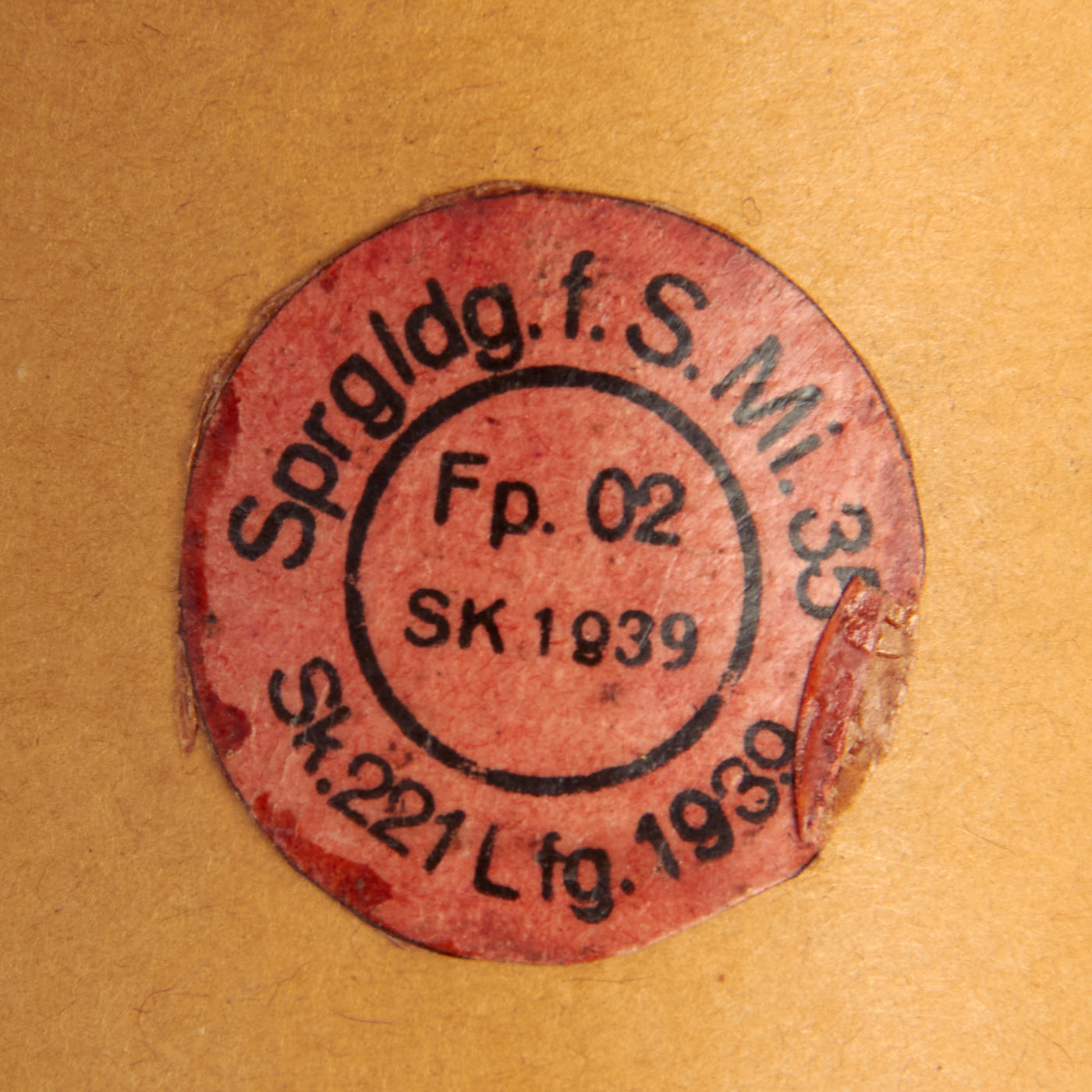 Original WWII German 1940 dated Bouncing Betty S-Mine with Shrapnel an ...