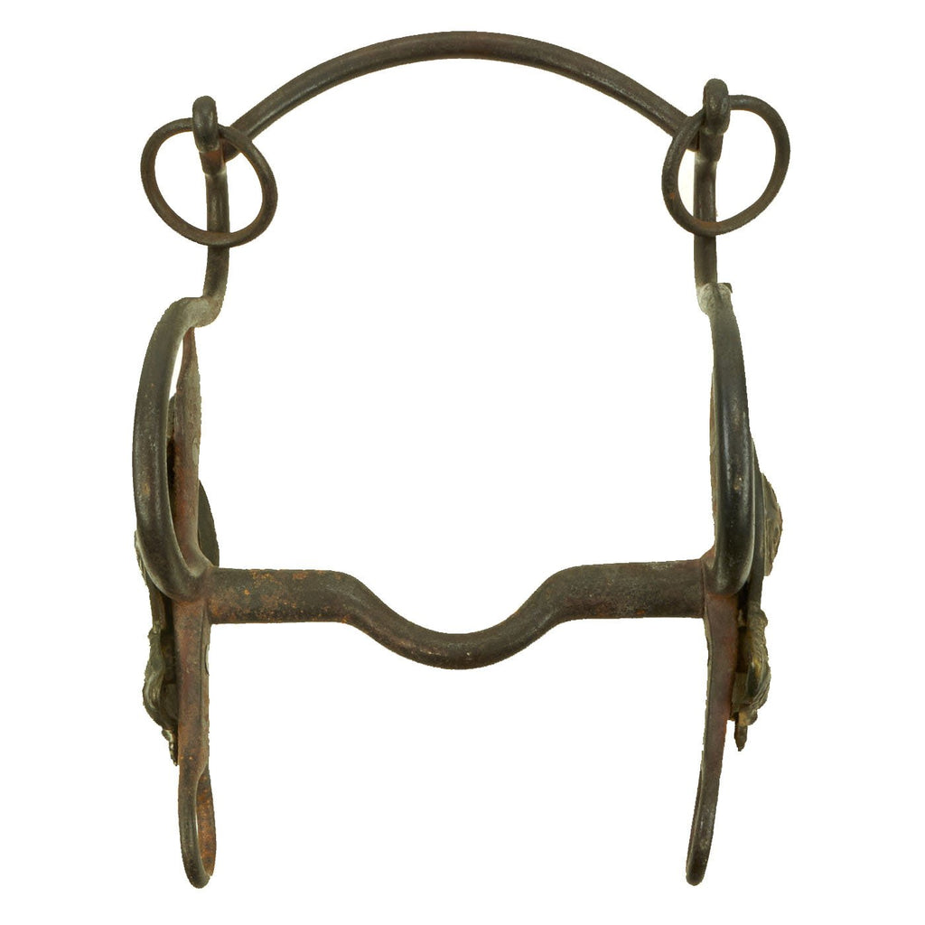 Original British Victorian Household Cavalry Horse Bit with V.R. marke ...