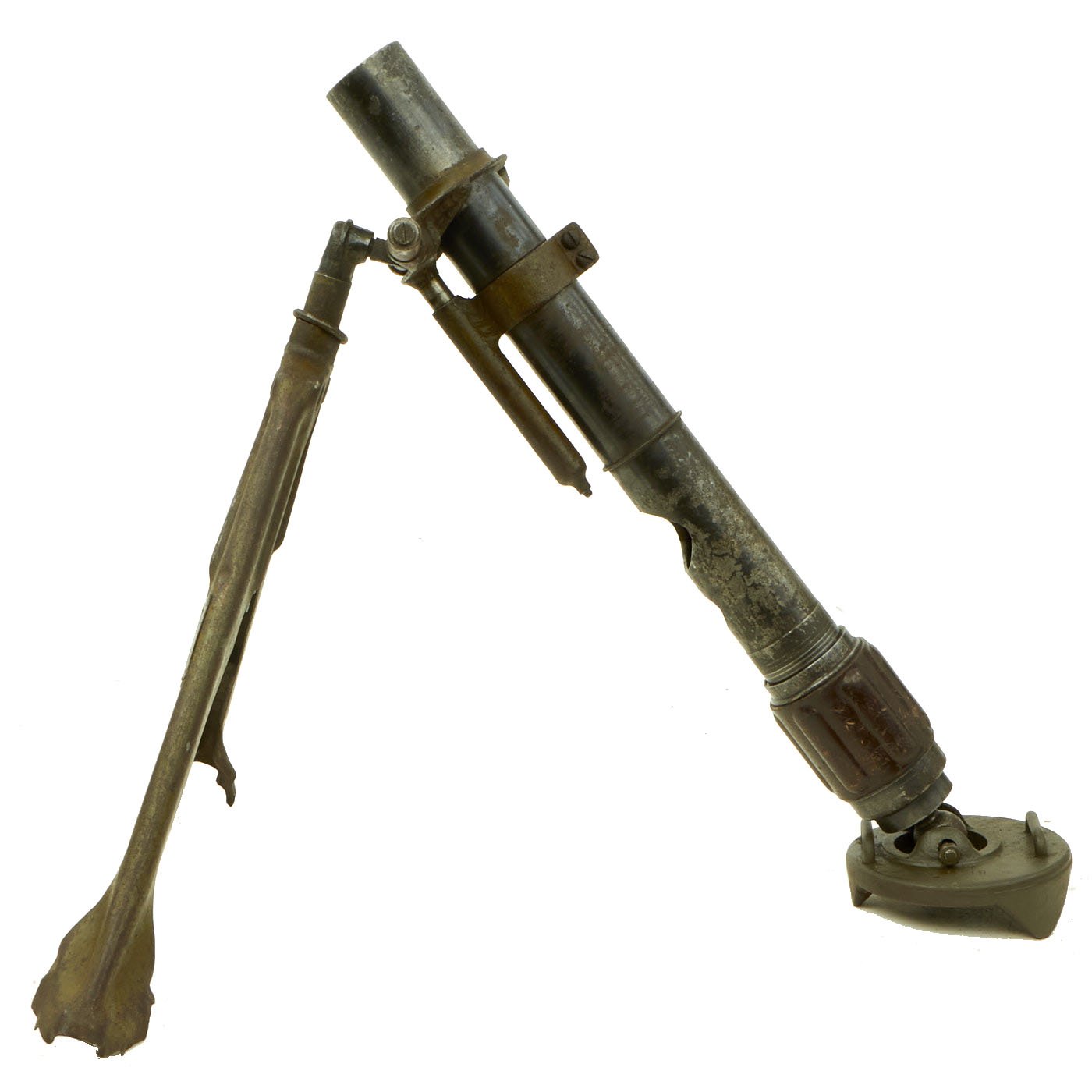 Original Soviet Russian WWII 50-RM 40 Display 50mm Mortar with 1941 Da ...