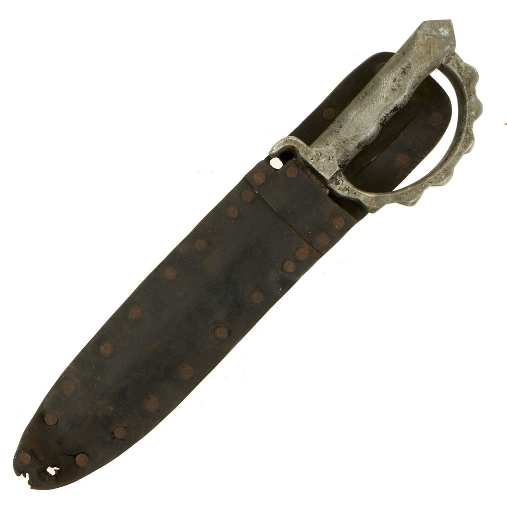 Original U.S. WWII Large Aluminum Handle Cog Knuckle Knife with Origin ...