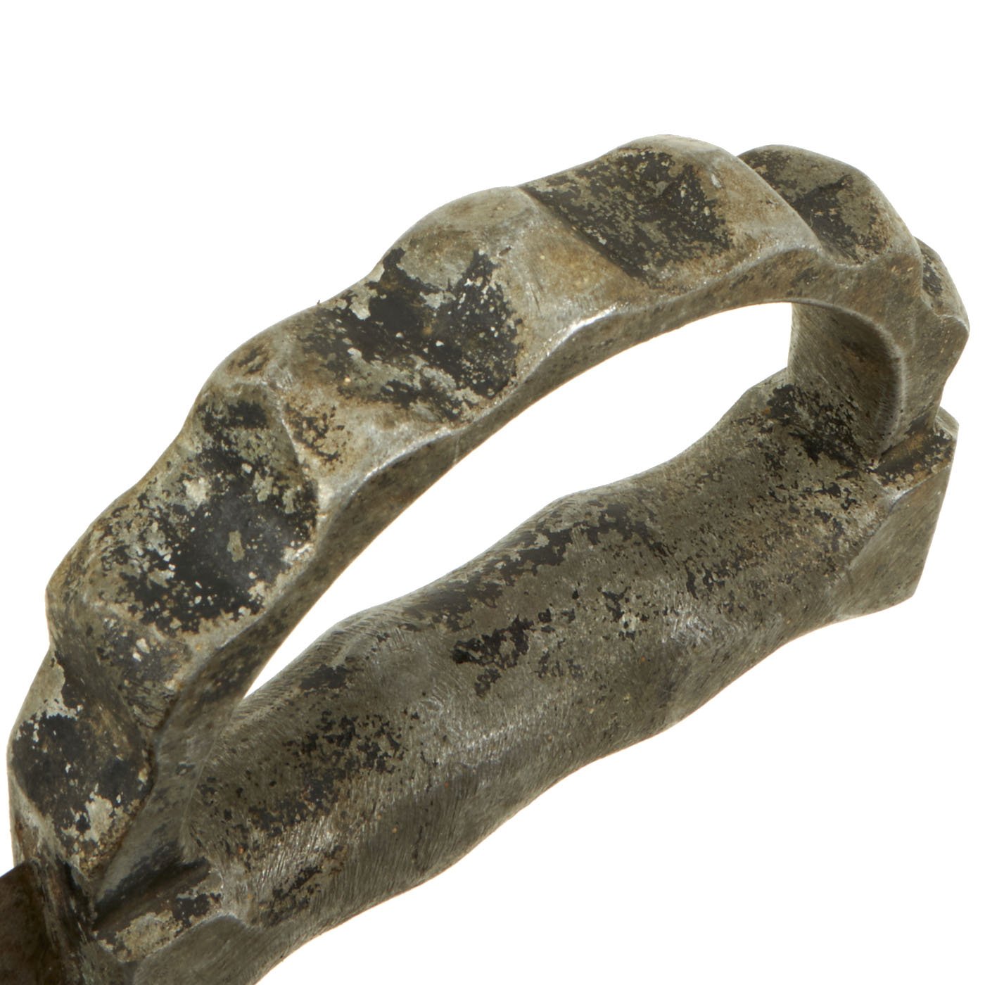 Original U.S. WWII Large Aluminum Handle Cog Knuckle Knife with Origin ...