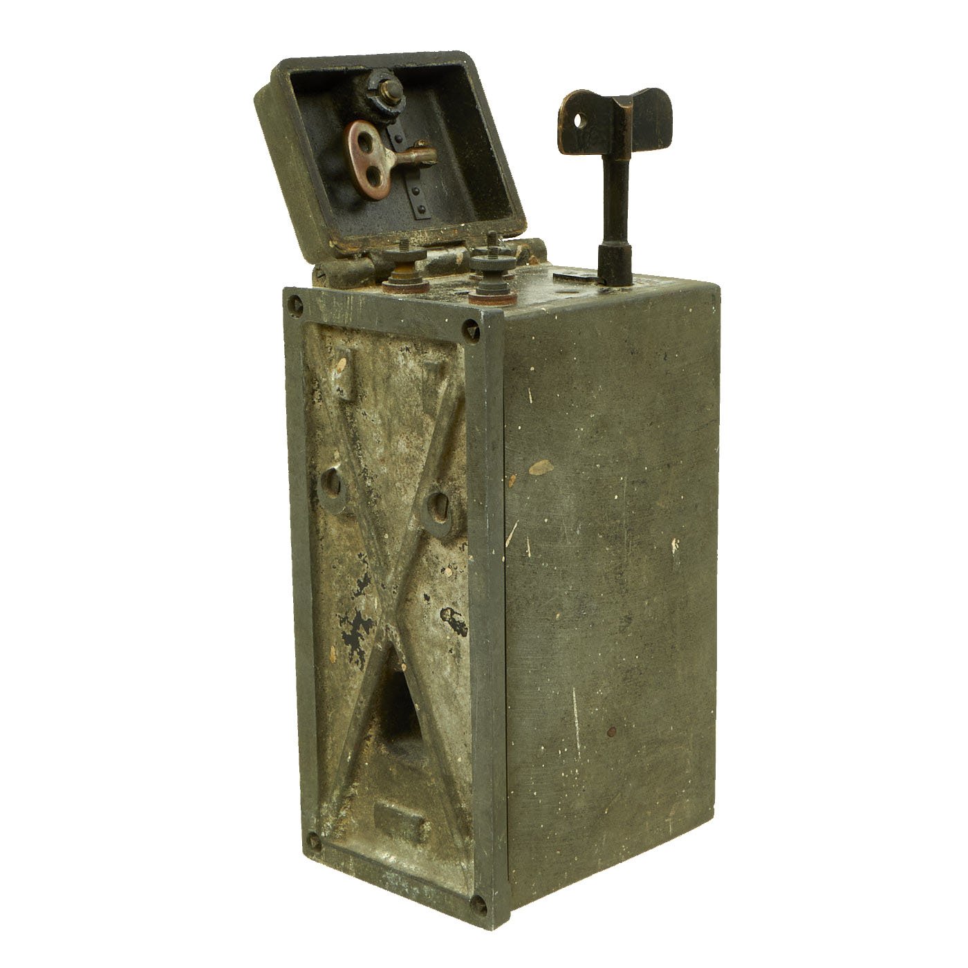 Original German WWI Blasting Machine Detonator - Zundmaschine ...