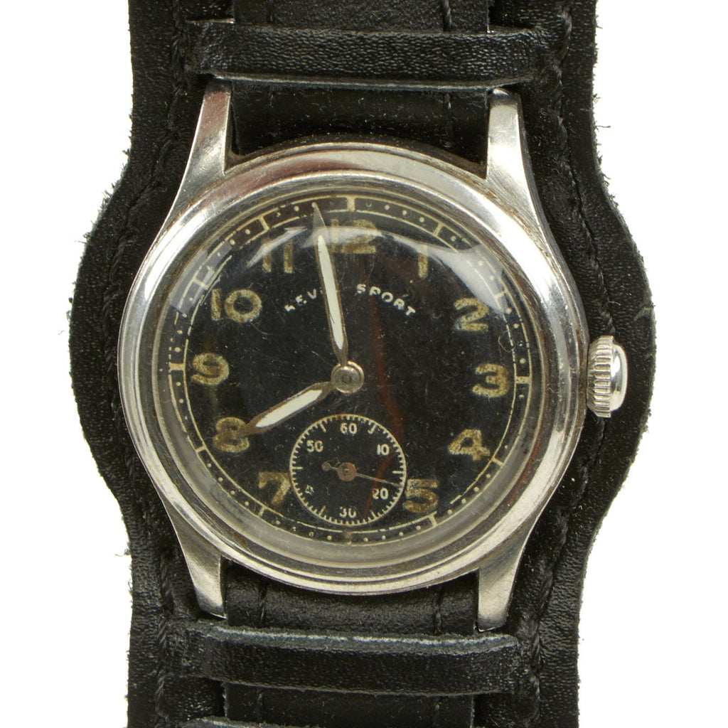 Original German WWII Wehrmacht D-H Wrist Watch by Silvana - Fully ...