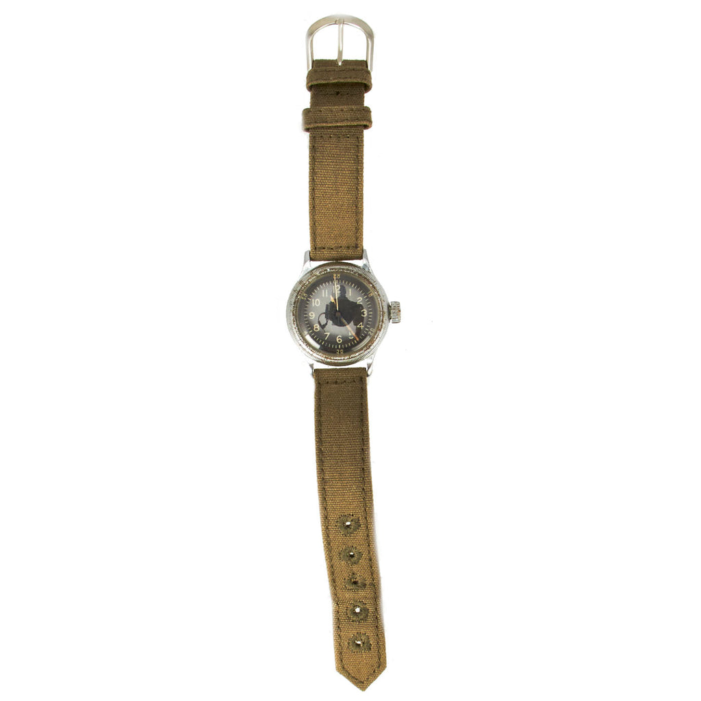 Original U.S. WWII 1945 dated Type A-11 US Army Wrist Watch by Waltham ...