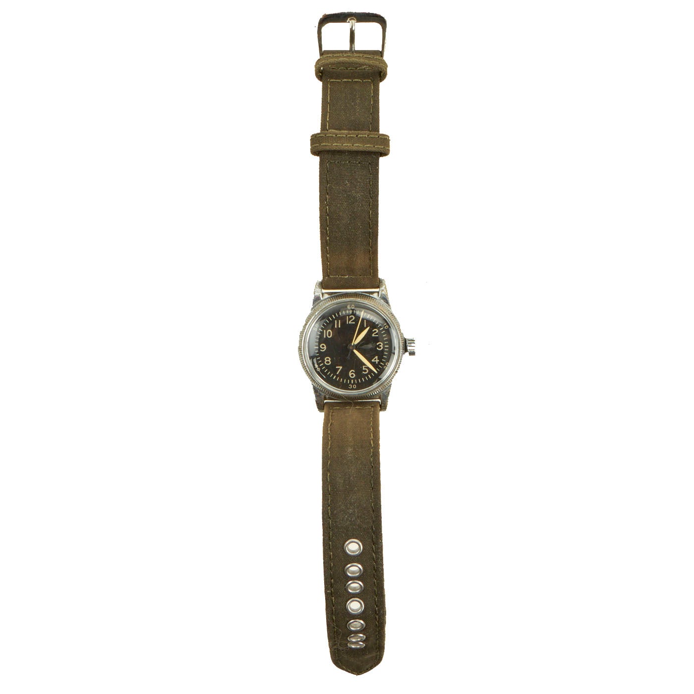 Original U.S. WWII 1945 Dated Type A-11 US Army Wrist Watch by Waltham ...