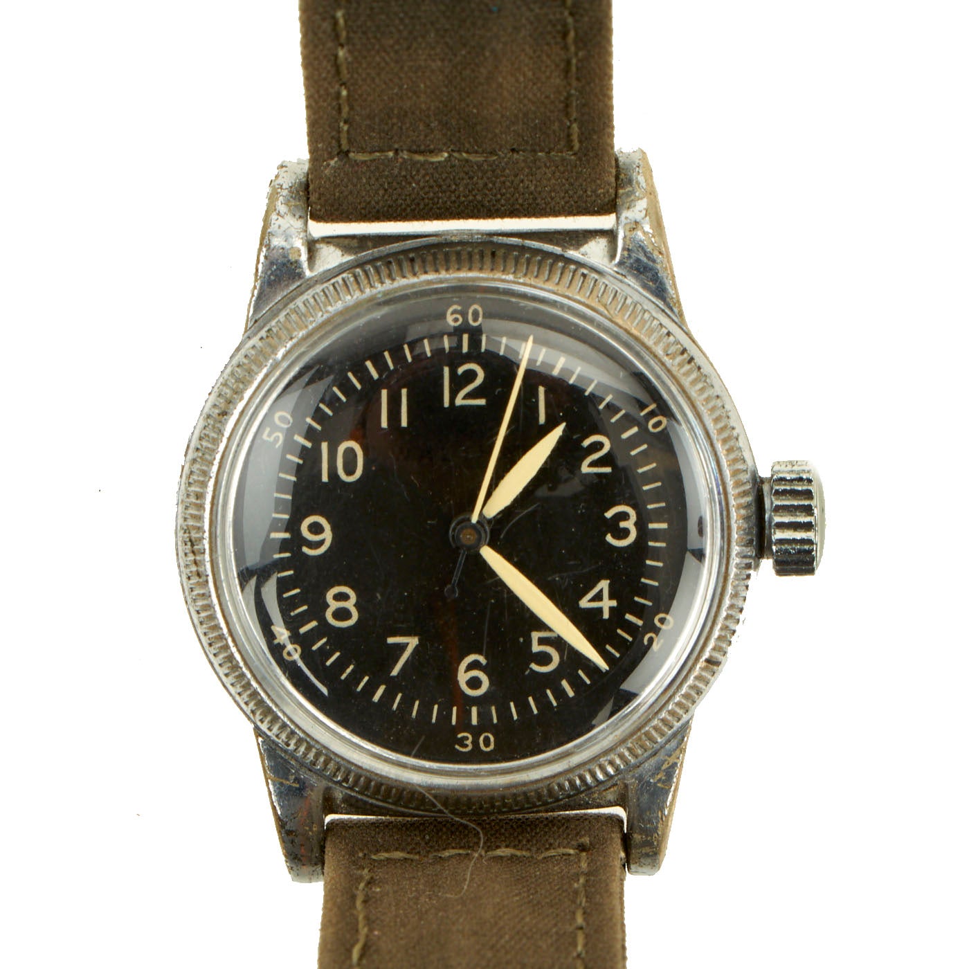 Original U.S. WWII 1945 Dated Type A-11 US Army Wrist Watch by Waltham ...