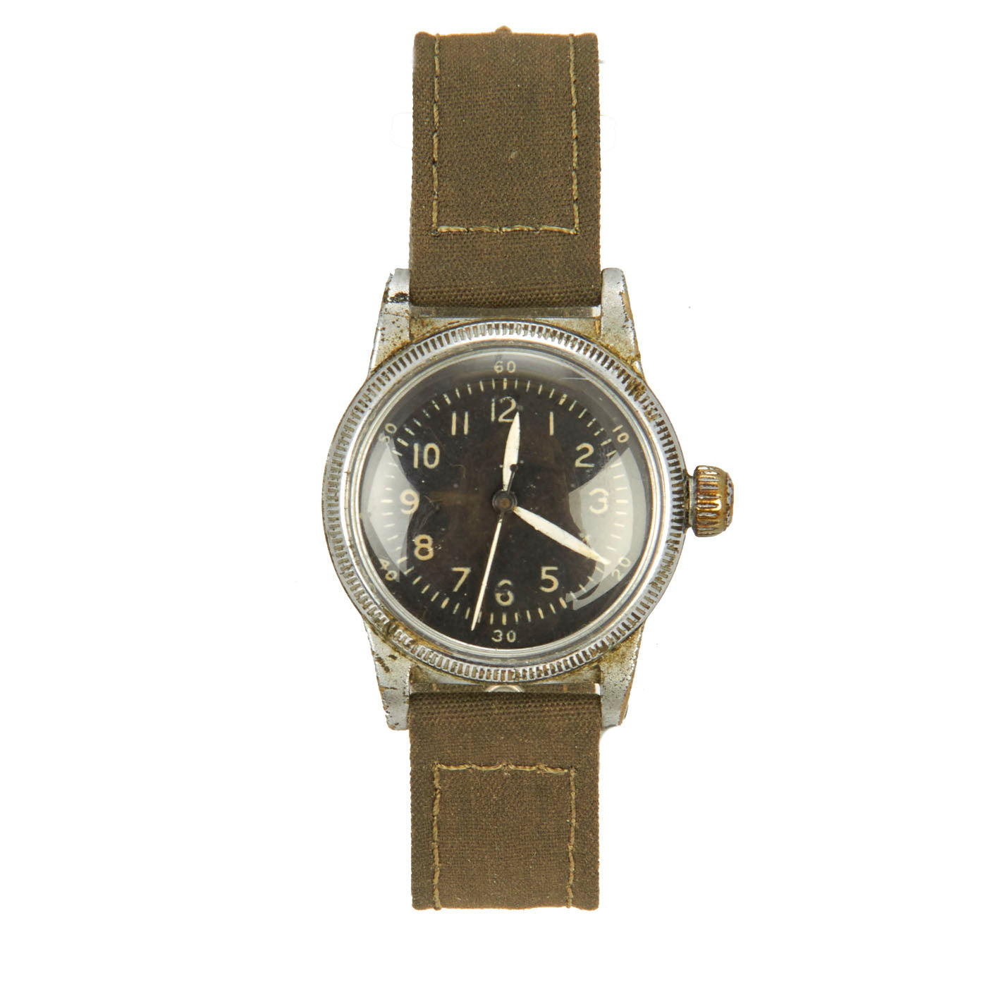 Original U.S. WWII 1945 dated Type A-11 US Army Wrist Watch by Waltham ...