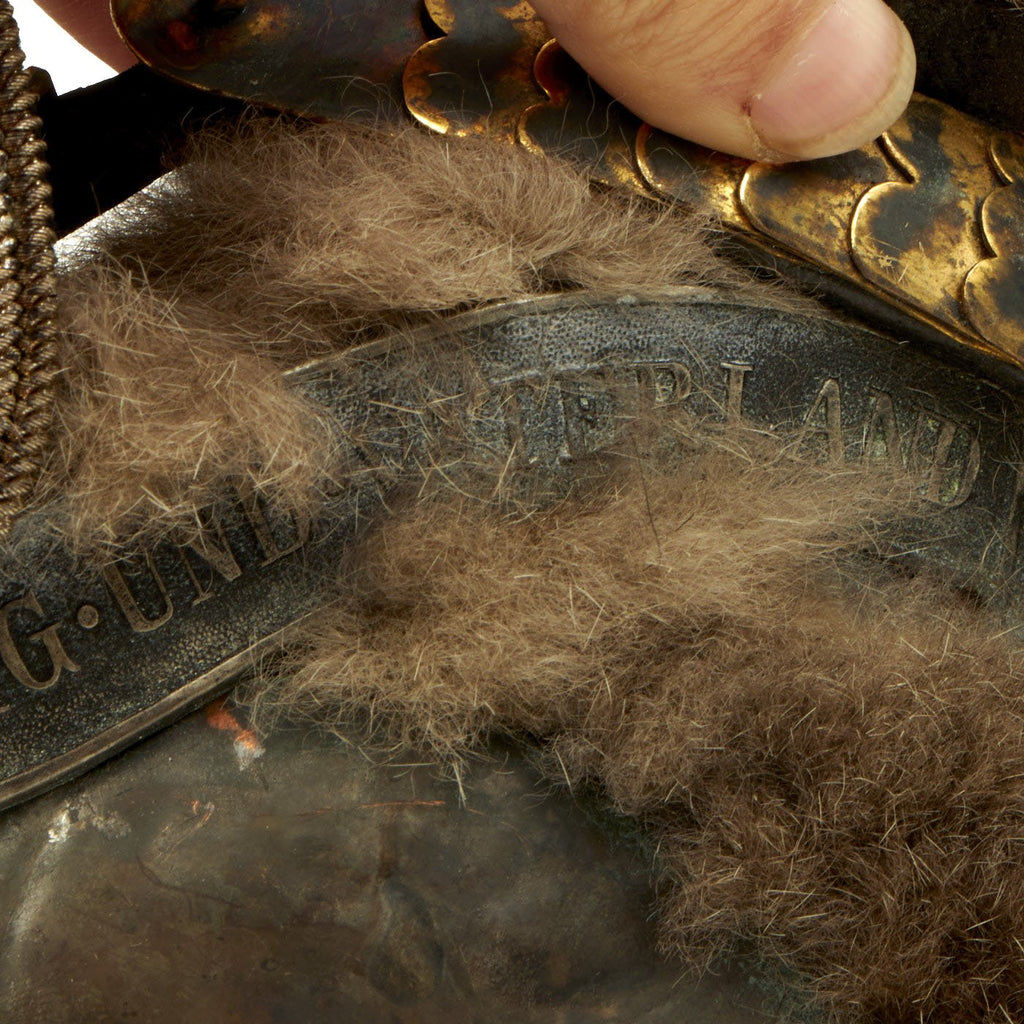 Original Imperial German Prussian Death's Head 1st Life Hussars Office ...