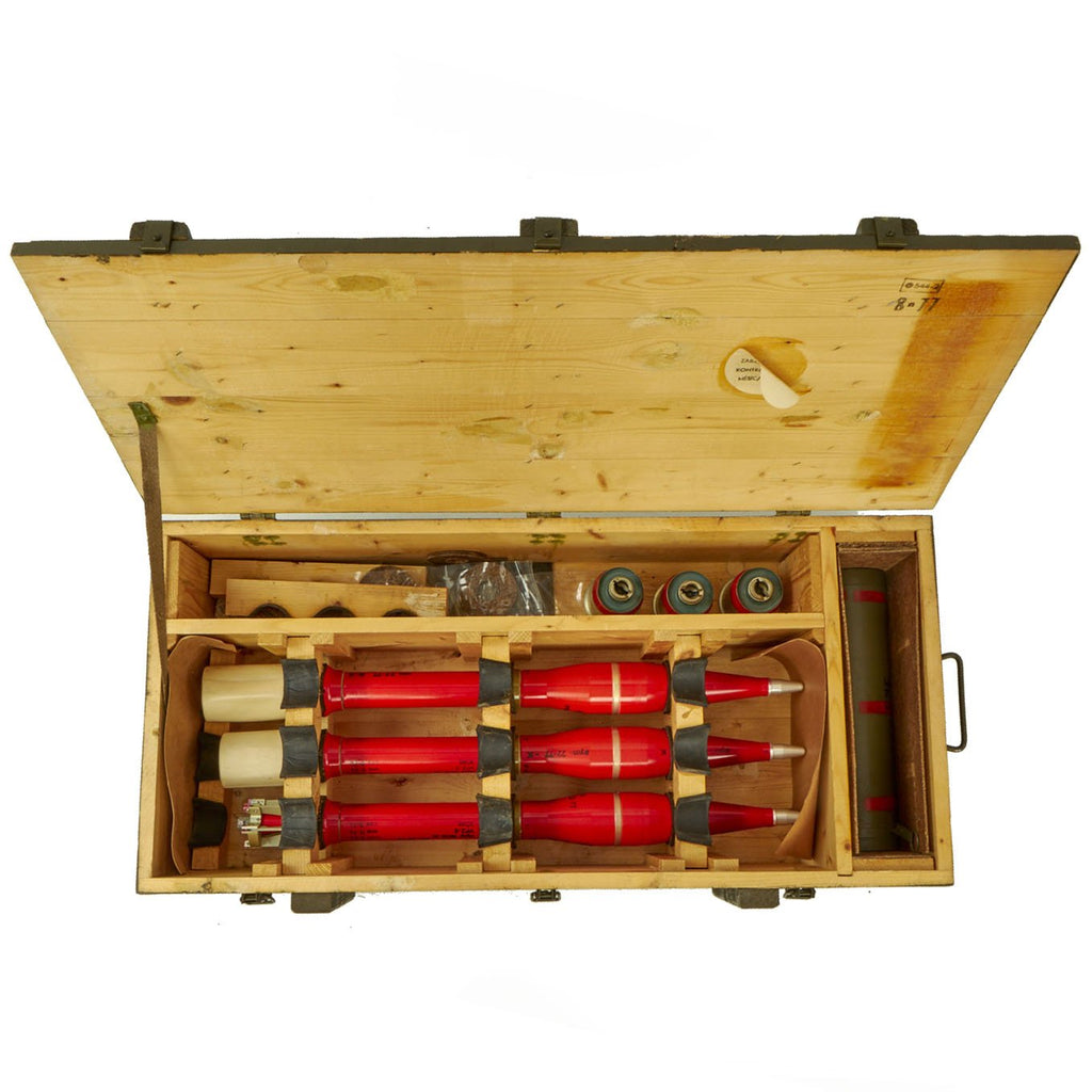 Original Cold War Era Czech Inert Training Rocket Set for the SPG-9 Re ...