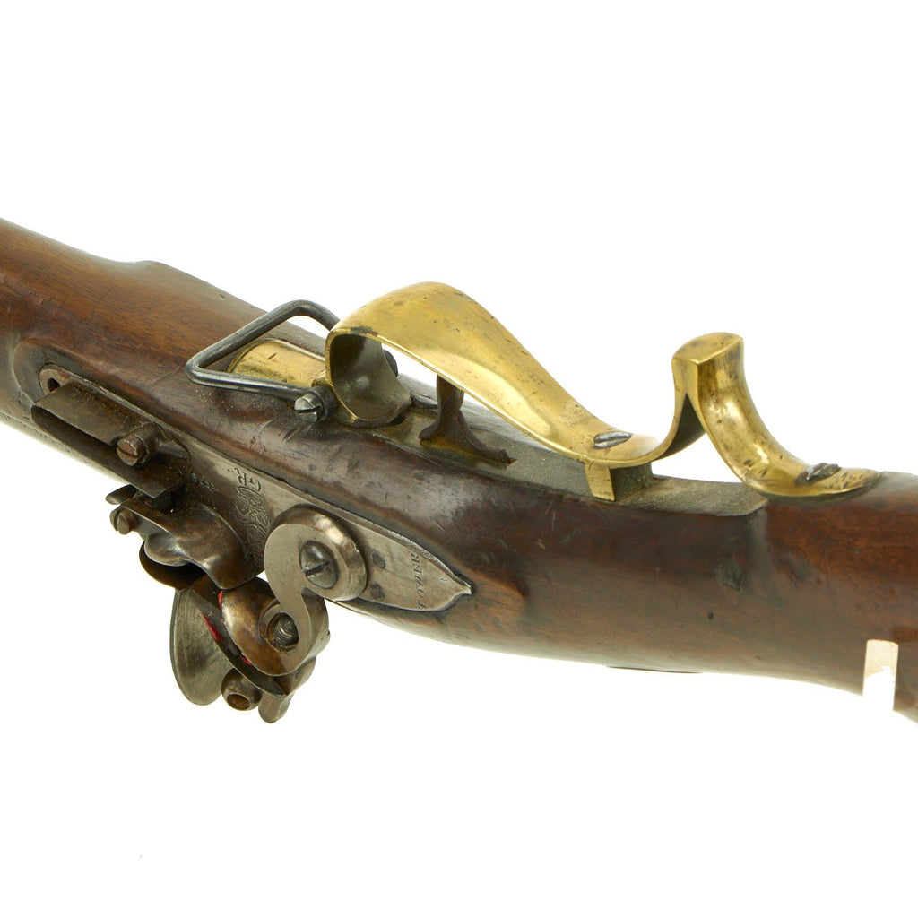 Original British Napoleonic Wars Tower Marked P-1800 Baker Flintlock R ...