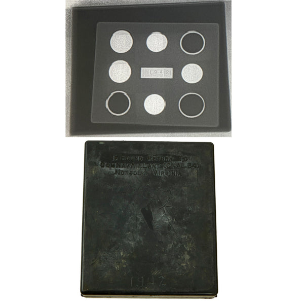 Original U.S. WWII Navy Atlantic Escape and Evasion Gold Barter Kit ...